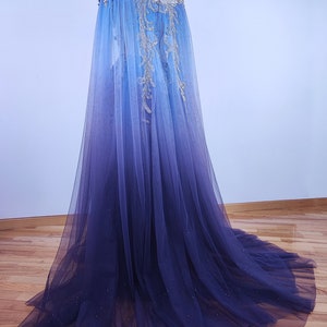 Celestial Moon Goddess Armor Gown Starfall Ballgown Fantasy Costume ...