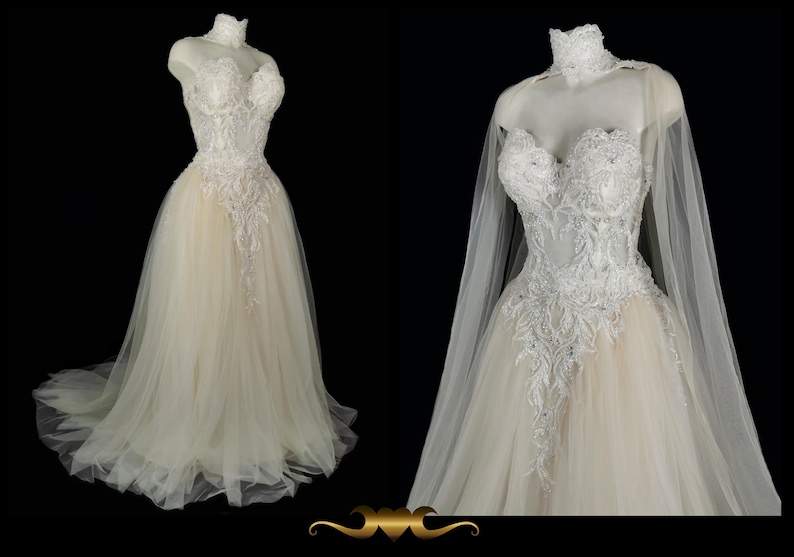 Fairytale Armor Wedding Gown Fantasy Couture Fairytale Fairycore ...