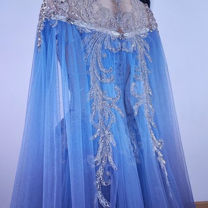 Celestial Moon Goddess Armor Gown Starfall Ballgown Fantasy Costume ...