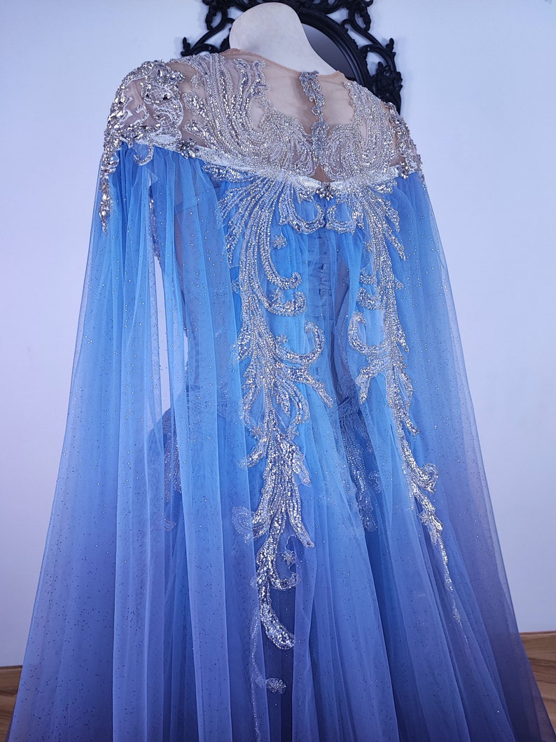 Celestial Moon Goddess Armor Gown Starfall Ballgown Fantasy Costume ...