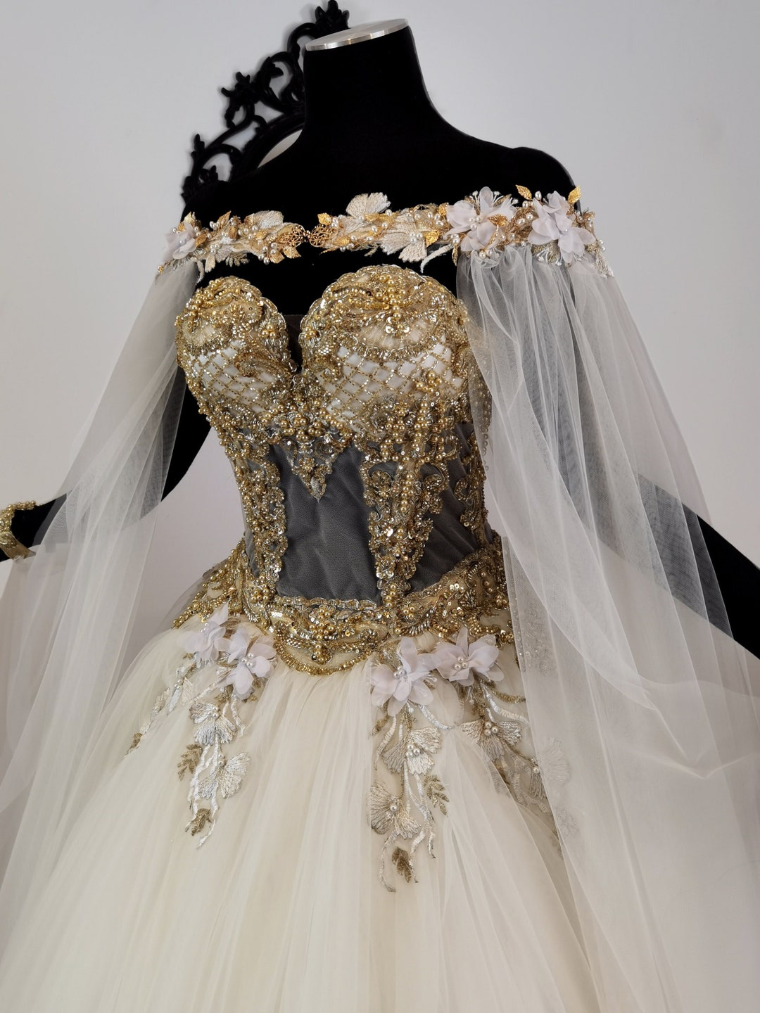 Fairytale Armor Wedding Gown Fantasy Couture Fairytale Fairycore ...