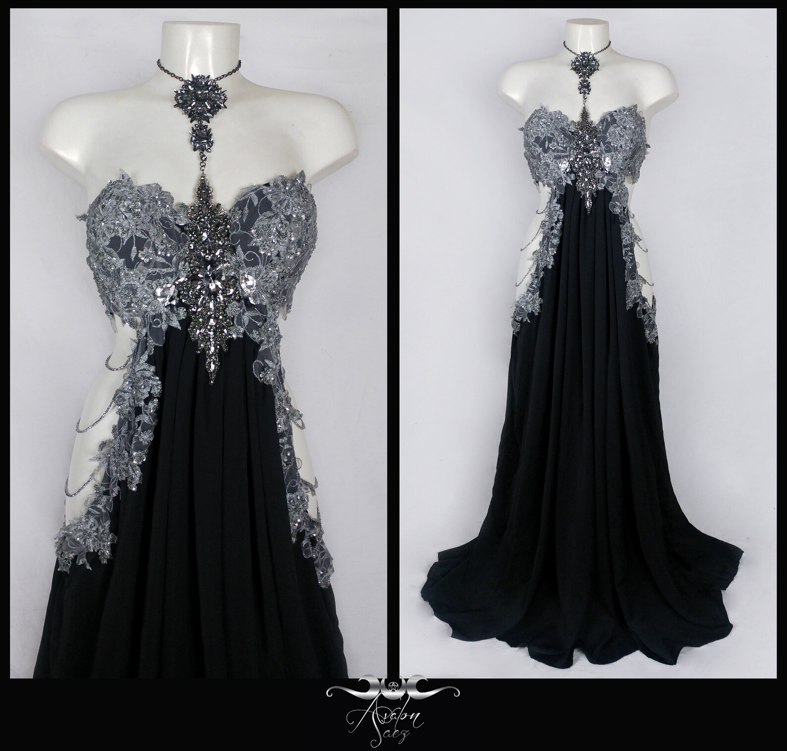 Goddess Costume Custom Fantasy Sexy Luxury Dress Cosplay Etsy