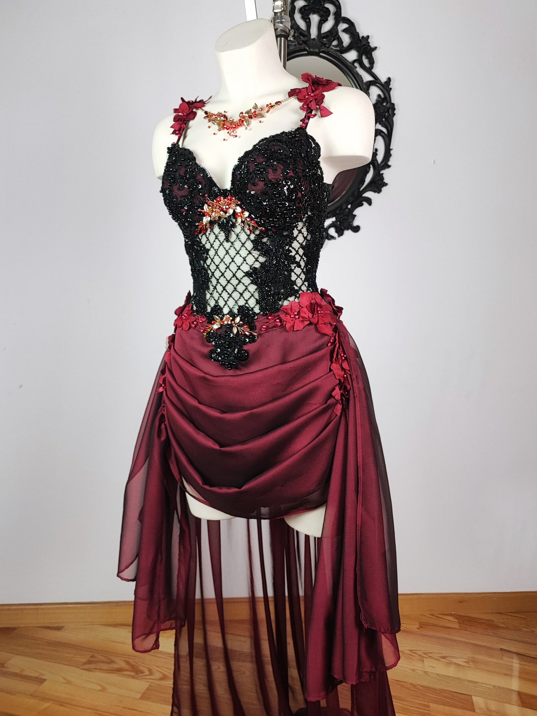 Custom Luxury Armor Fantasy Dress Greek Goddess Corset Red Carpet ...