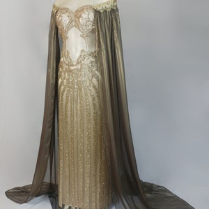 Fantasy Couture Goddess Dress Sexy Sparkle Luxury Dress Fairytale ...