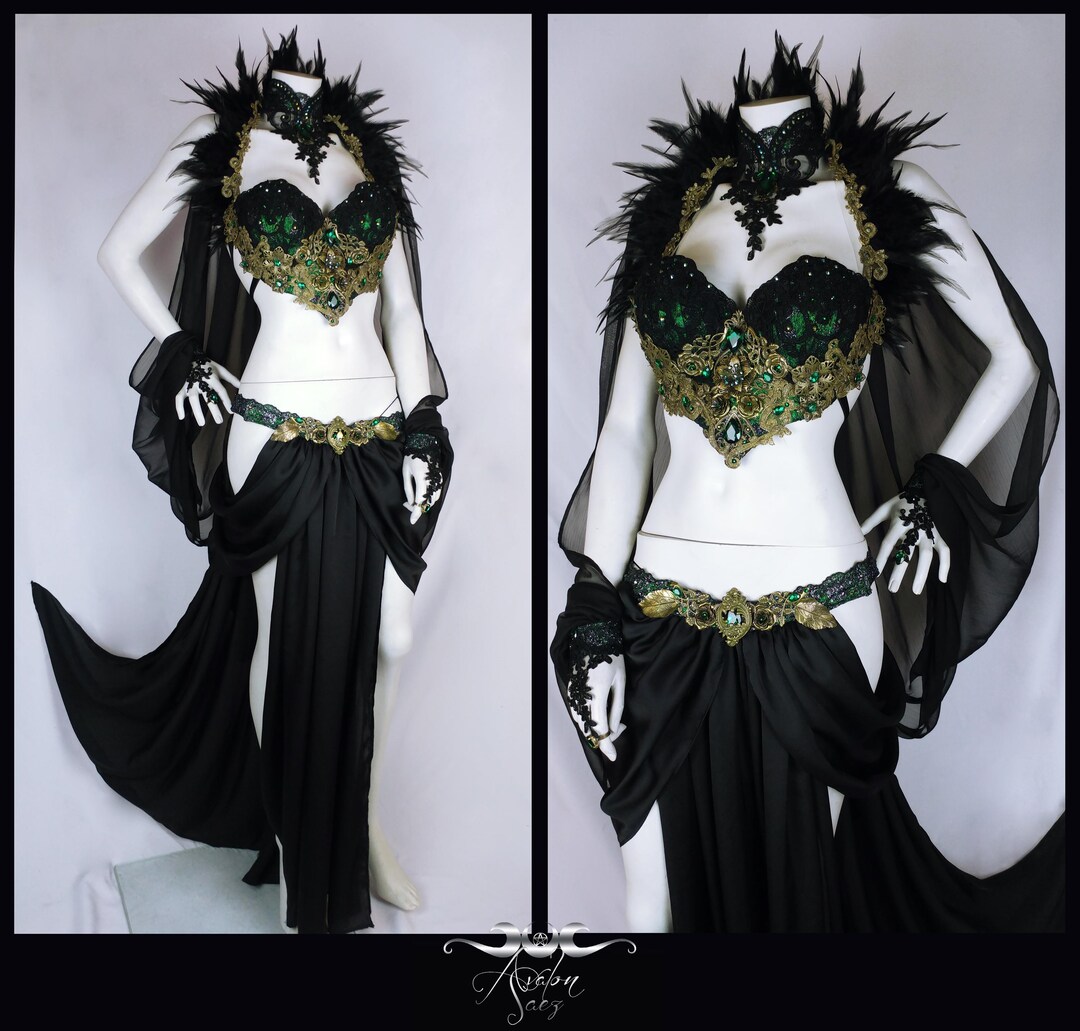 Goddess Costume Armor Fantasy Baroque Armour Tribal Dress Festival Wear ...