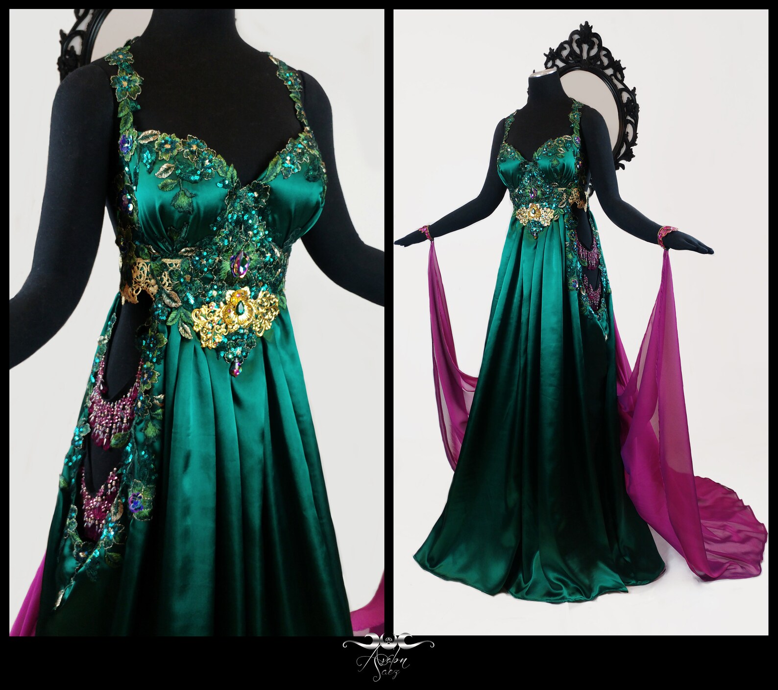 Goddess Costume Custom Fantasy Sexy Luxury Dress Cosplay Etsy