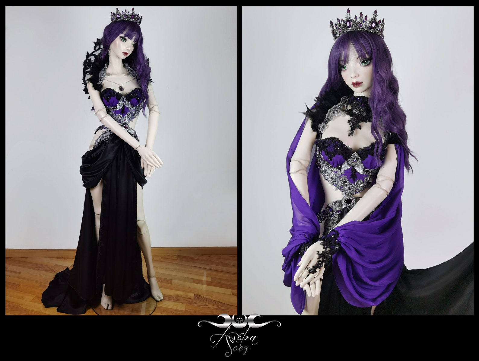 Goddess Costume Custom Fantasy Sexy Luxury Dress Cosplay Etsy