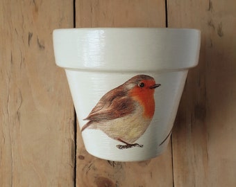 Robin Bird Planter - Etsy
