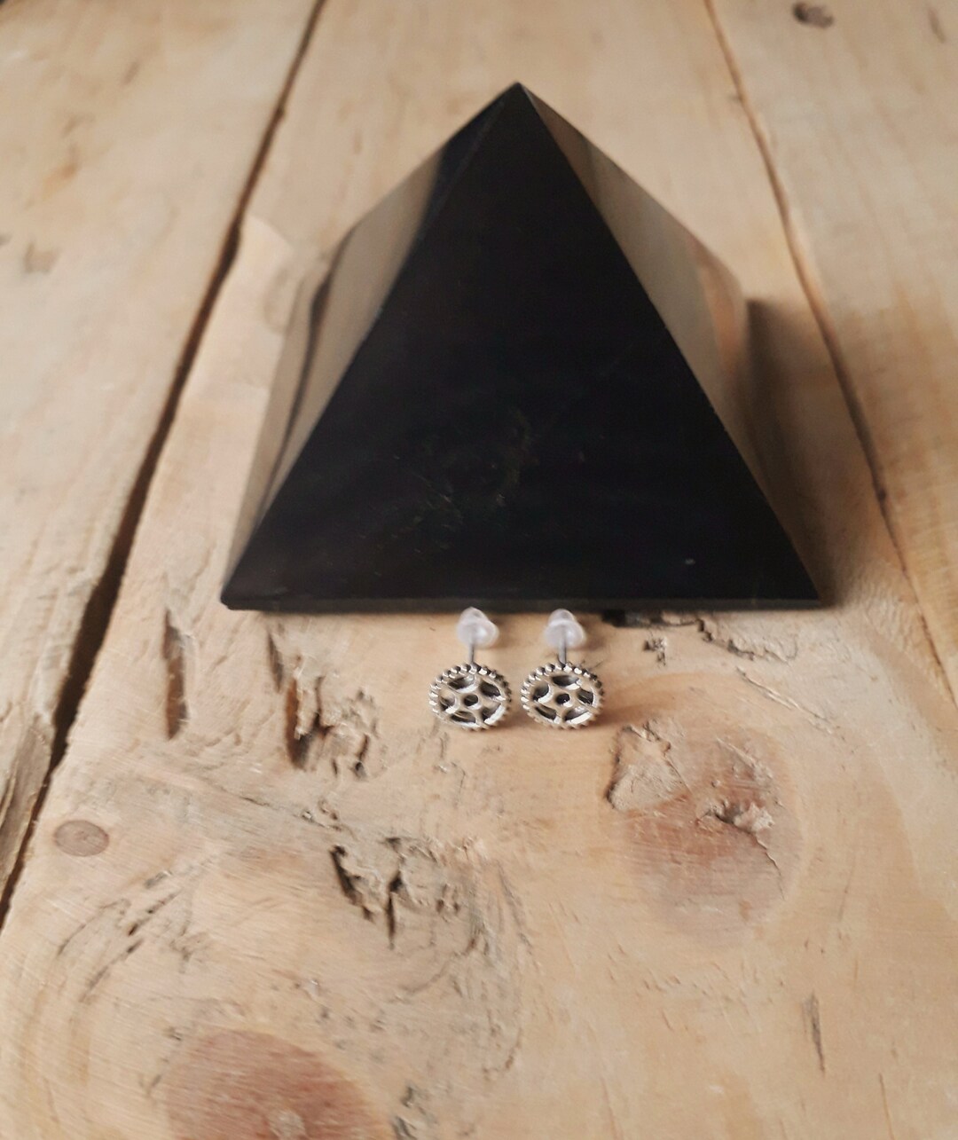 Steampunk Cog Ear Studs Cog Earrings Steampunk Lover Unisex - Etsy