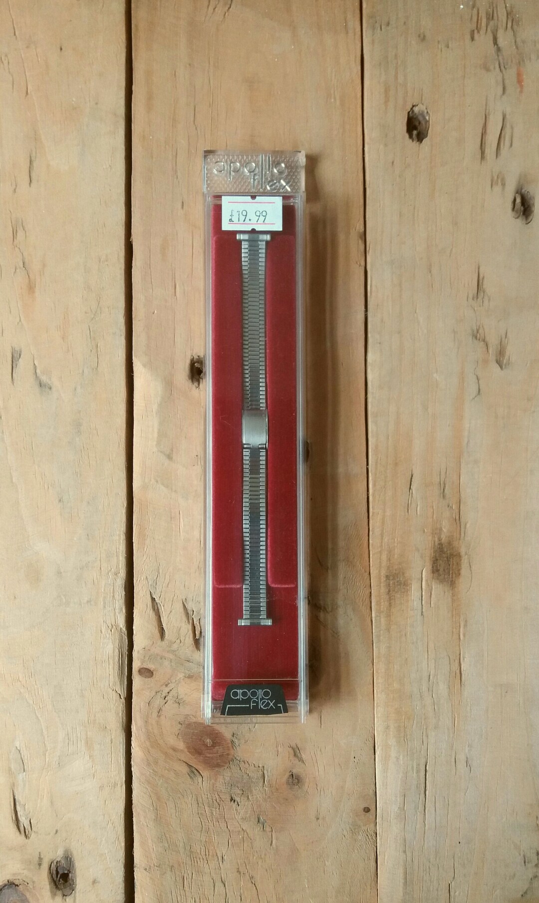 Vintage Apollo Flex Stainless Steel Bracelet Style Watch Strap 12 Mm ...