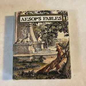 Aesops Fables Mini Book, Running Press 1990, ISBN 0894717952 - Etsy