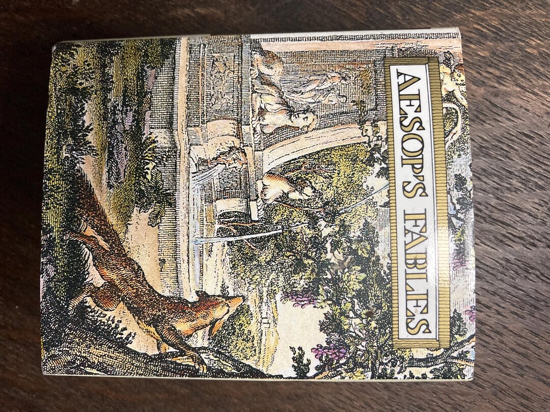 Aesop’s Fables Mini Book, Running Press 1990, ISBN 0894717952 - Etsy