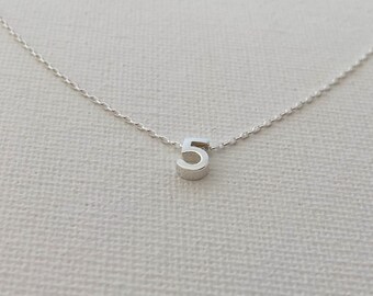Number 1 Necklace | Etsy