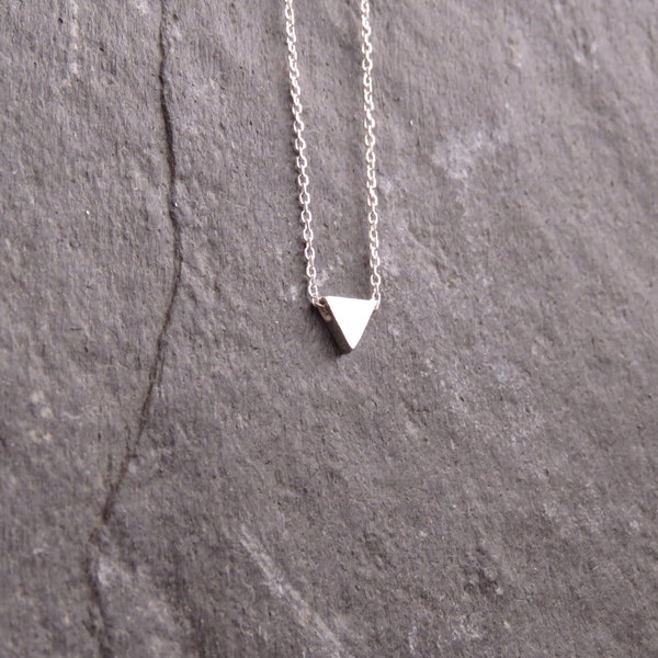 Triangle Necklace - Etsy