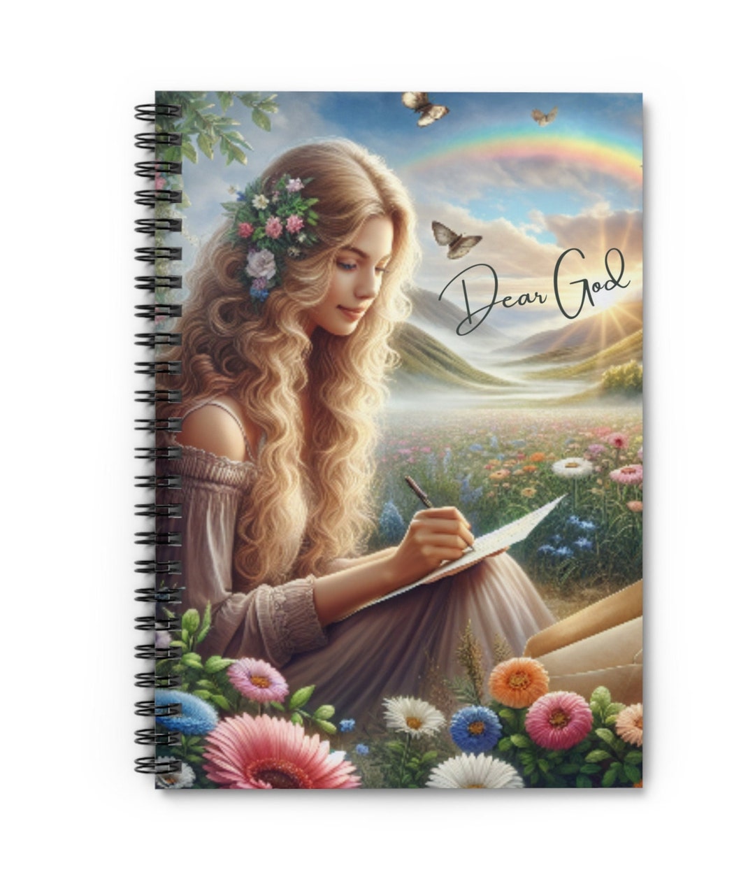 Dear God Christian Journal Sermon Notes Christian Gift Journal Church ...