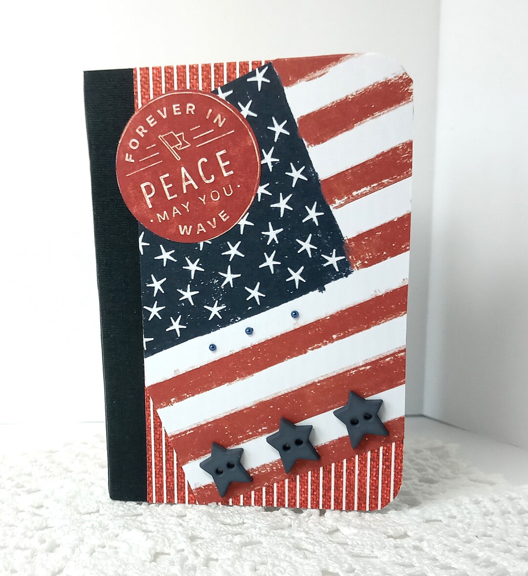 Patriotic Notebook, Stars and Stripes, Flag, Flag Colors, Pocket Mini ...