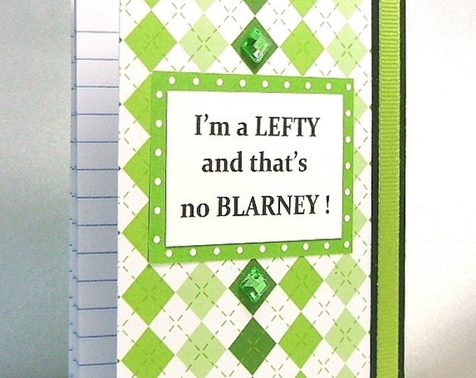 Irish Note Book Left Handed Notebook No Blarney Ireland - Etsy