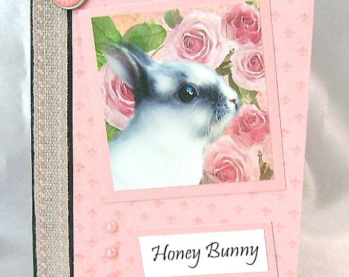 Mini Pink Note Book, Baby Bunny Notebook, Honey Bunny Mini Notes, Purse ...