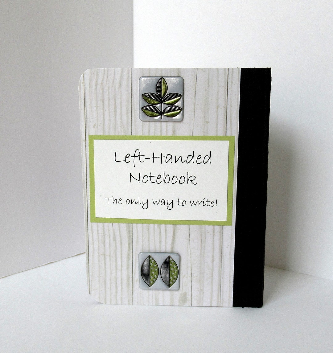 Lefty Note Book, Left Handed Notebook, Mini Note Book, Opens on Left ...