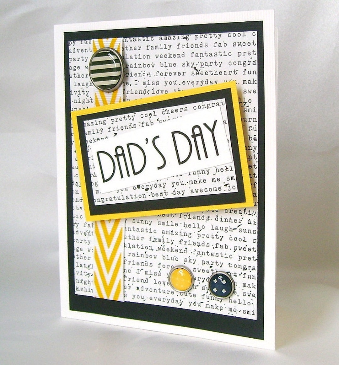 Card for Dad, Daddy Birthday Card, Dad's Day Card, Fathers Day ...