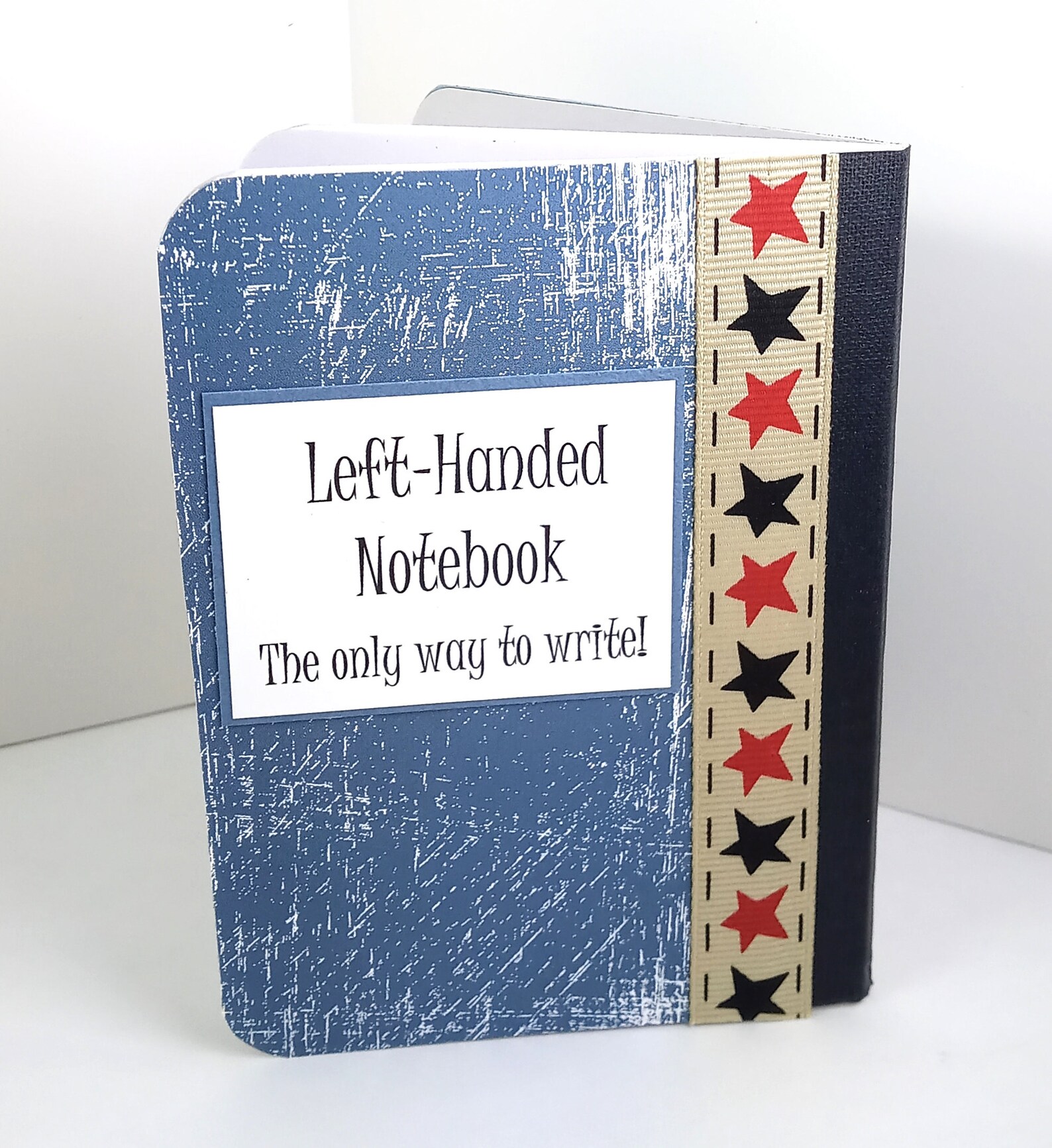 Lefty notebook Mini left handed notebook Pocket size notes | Etsy
