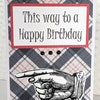 Left Handed Birthday Card, Lefty Birthday Card, Leftie Greeting Card ...