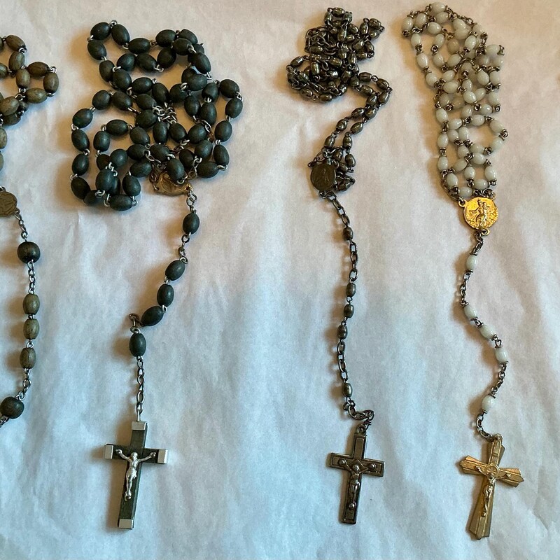 Rosary Beads French - Etsy