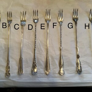 Choice of 1 Vintage Silverplate Long Handle Pickle Fork - Etsy