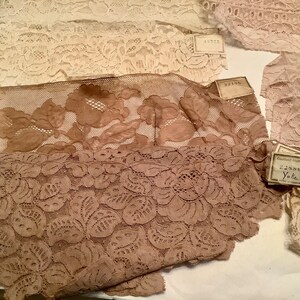Assortment of 20 Vintage French Lace Salesman Samples Pieces - Etsy