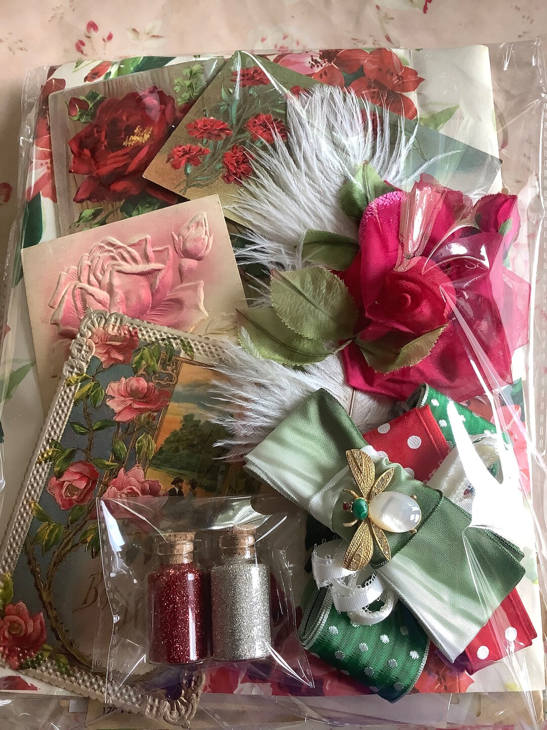 Large Grab Bags of Vintage Ephemera, Paper and This and That - Etsy