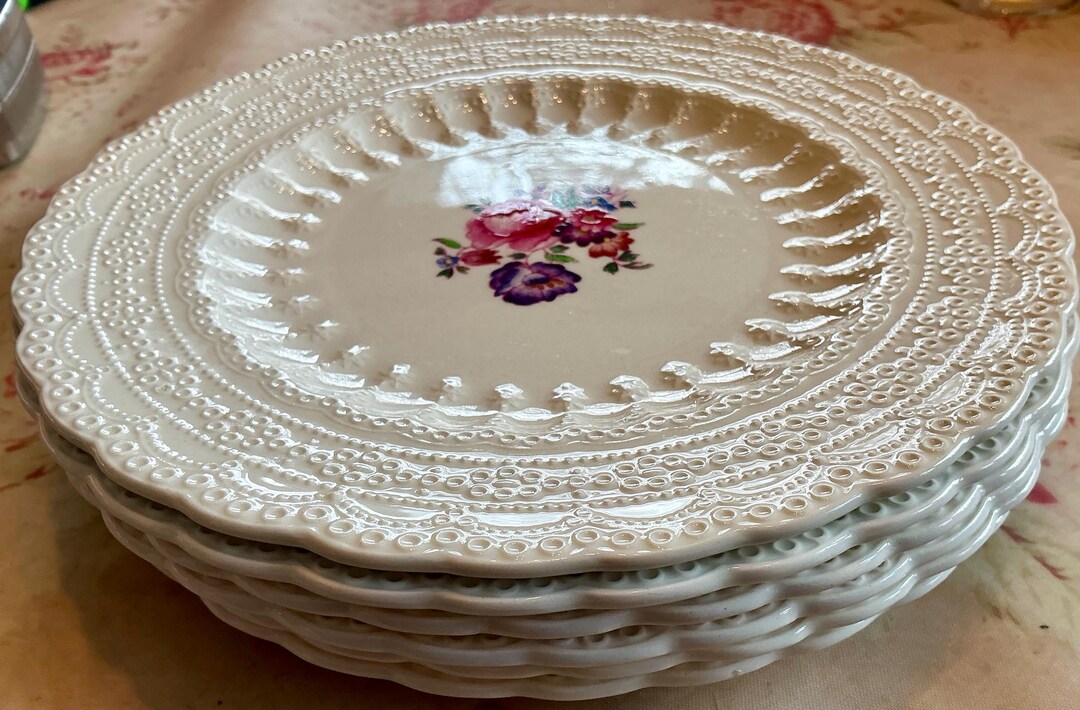 Set of 6 Vintage Spode Claudia Pattern Salad Plates - Etsy