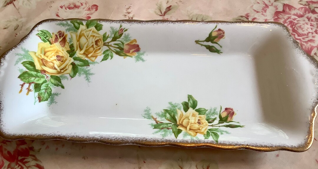 Vintage Royal Albert Bone China Tea Rose Pattern Small - Etsy