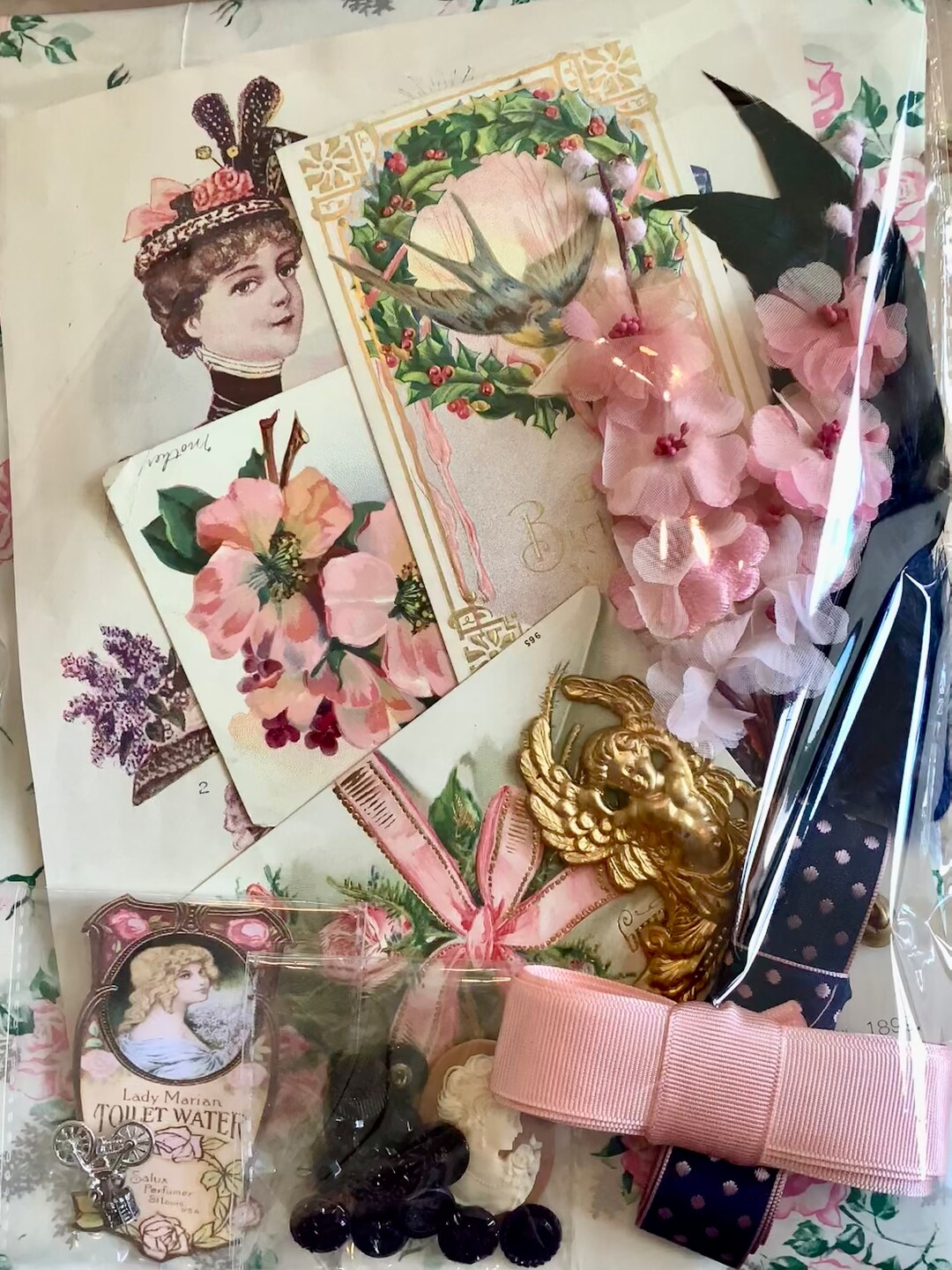 Large Grab Bags of Vintage Ephemera, Paper and This and That - Etsy