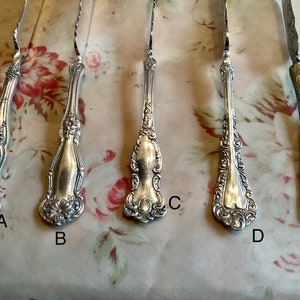 Choice of 1 Vintage Silverplate Twisted Fancy Pattern Butter Knife - Etsy