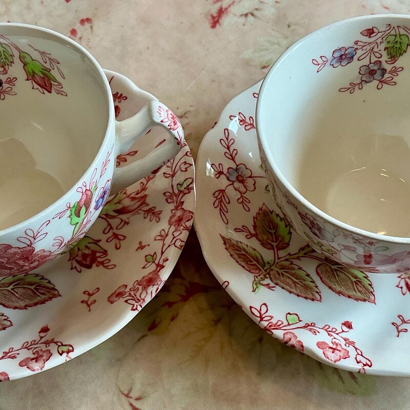 Chintz Tea Cup - Etsy