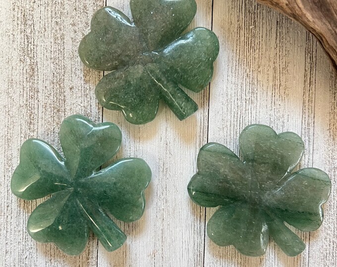 Canadian Nephrite Jade Charm Shamrock - Etsy