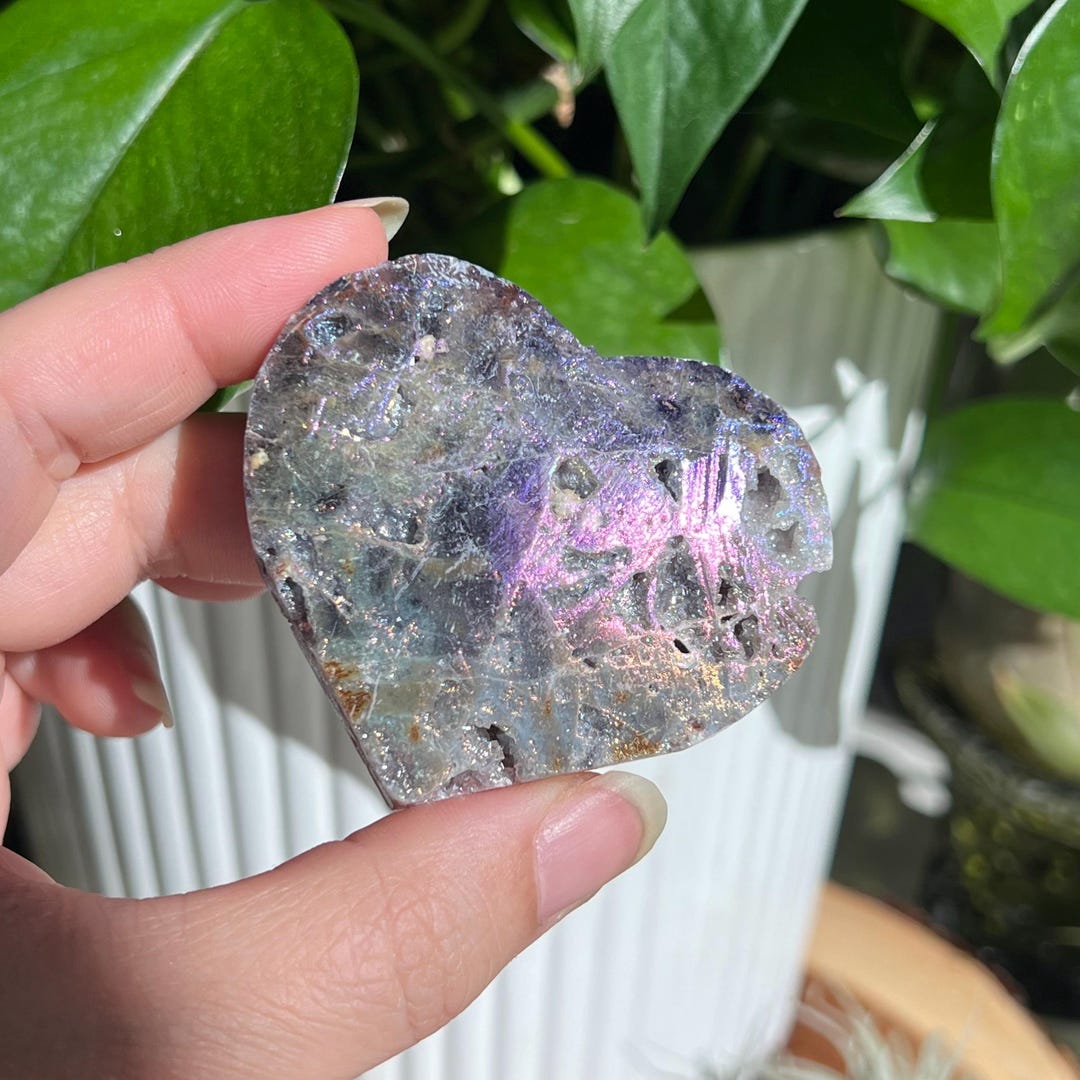 Aura Sphalerite Heart - Etsy