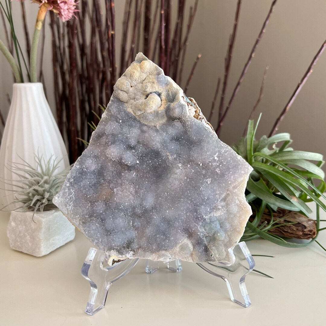 Rose Amethyst Slab / Flower Amethyst / Galaxy Amethyst / - Etsy