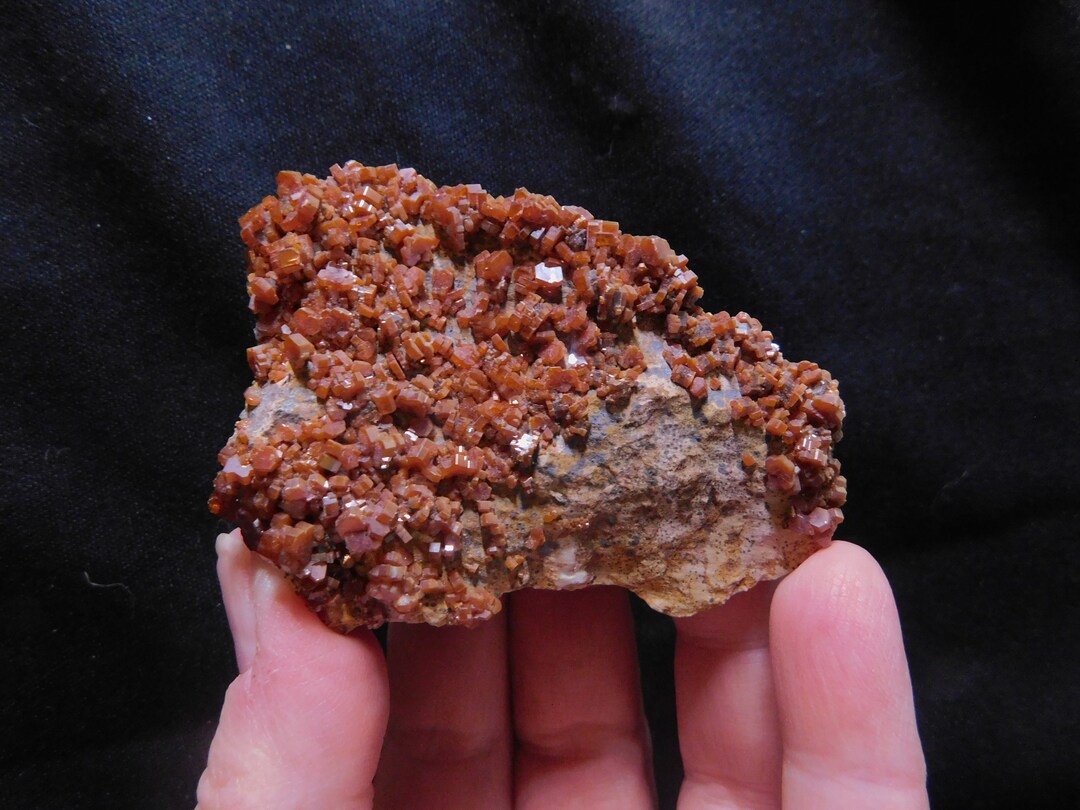 Moroccan Vanadinite Crystal Cluster: Creativity Stone, 3.6 Oz - Etsy