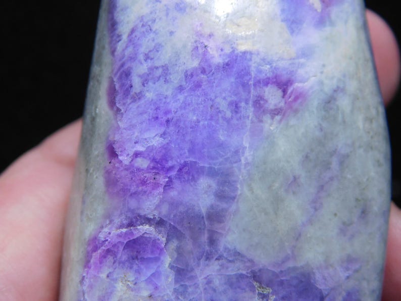 UV Reactive Hackmanite Free Form Crystal - Afghanistan Mineral Specimen ...