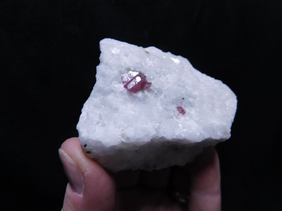Beautiful Ruby Crystal in Quartz Matrix From Pakistan - Etsy UK