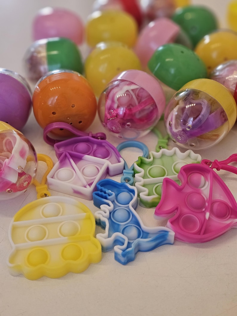 25 Party Fidget Toys Popper, Classroom Prize-anti-stress School Office ...