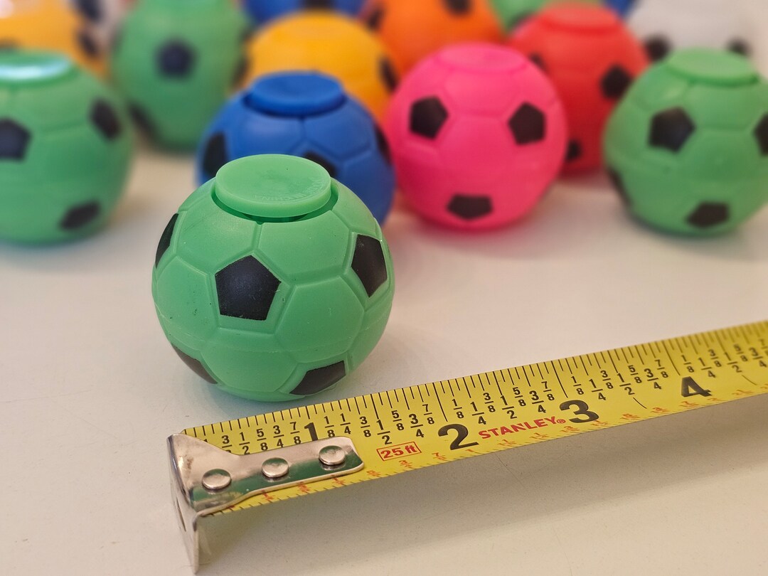 25 Spinner Soccer Balls - Party Favor - Kid - Fidget - Etsy
