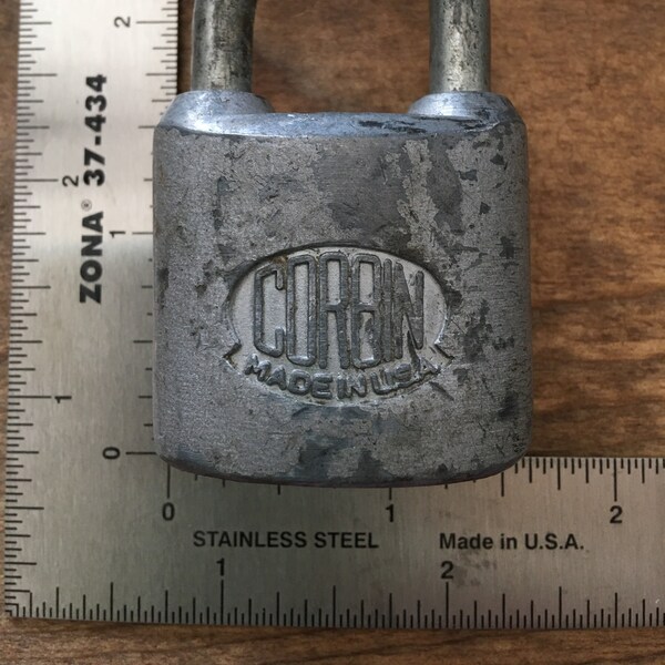 Corbin Padlock - Etsy