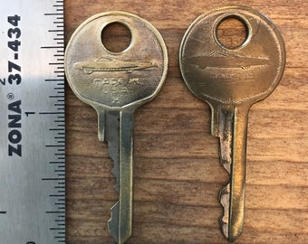 Vintage Car Keys | Etsy
