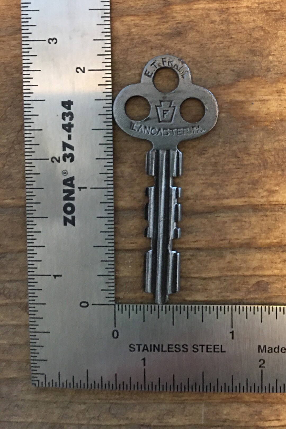 Vintage E.T. Fraim Key - Etsy