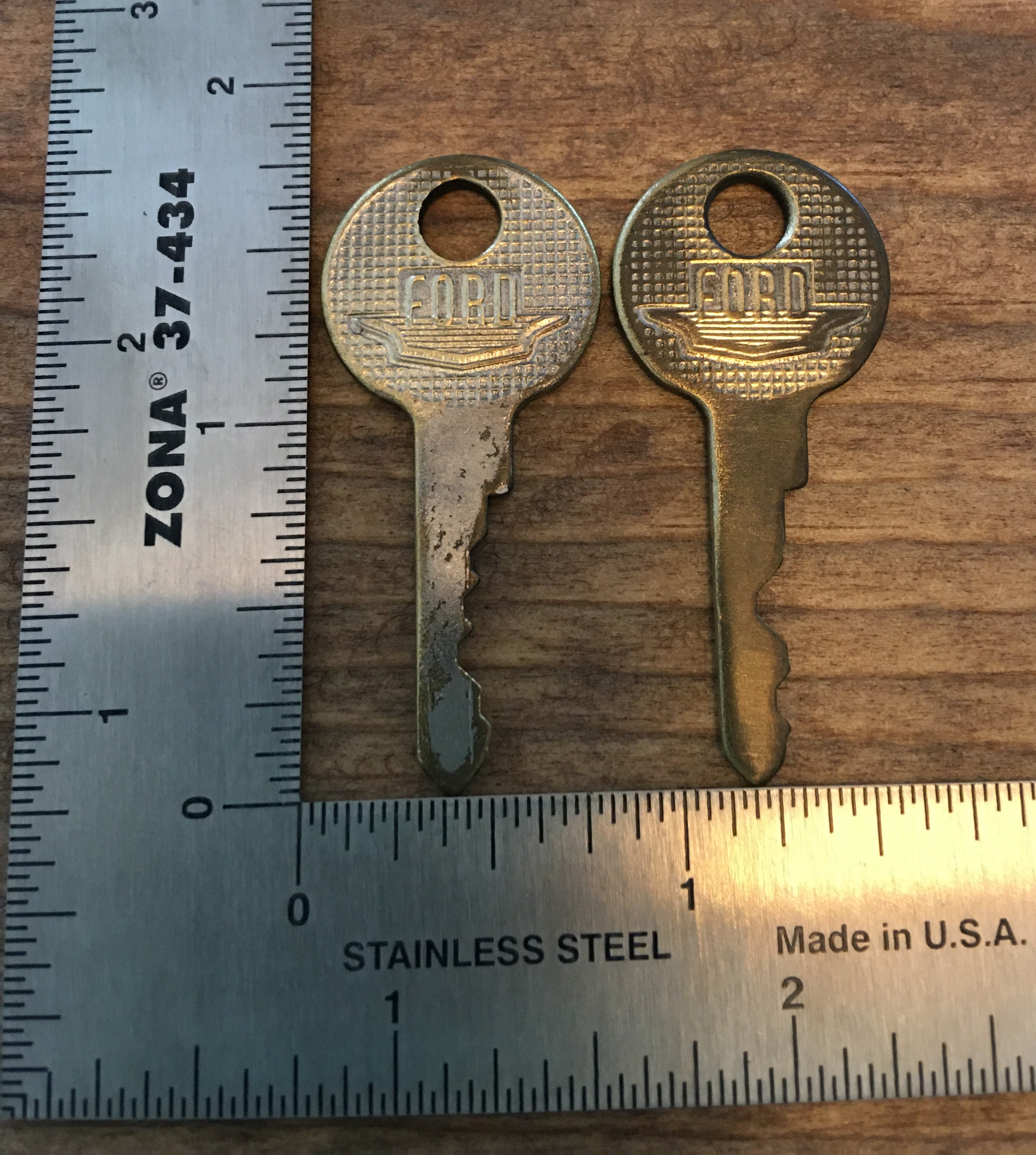 Vintage Ford Futuristic Concept Car Keys 2 - Etsy