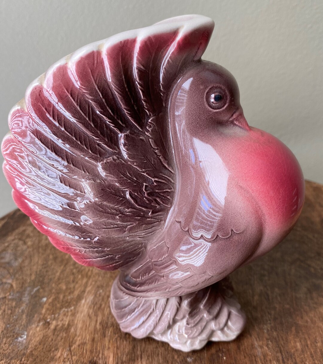 Beautiful Vintage Royal Copley Pigeon Planter - Etsy