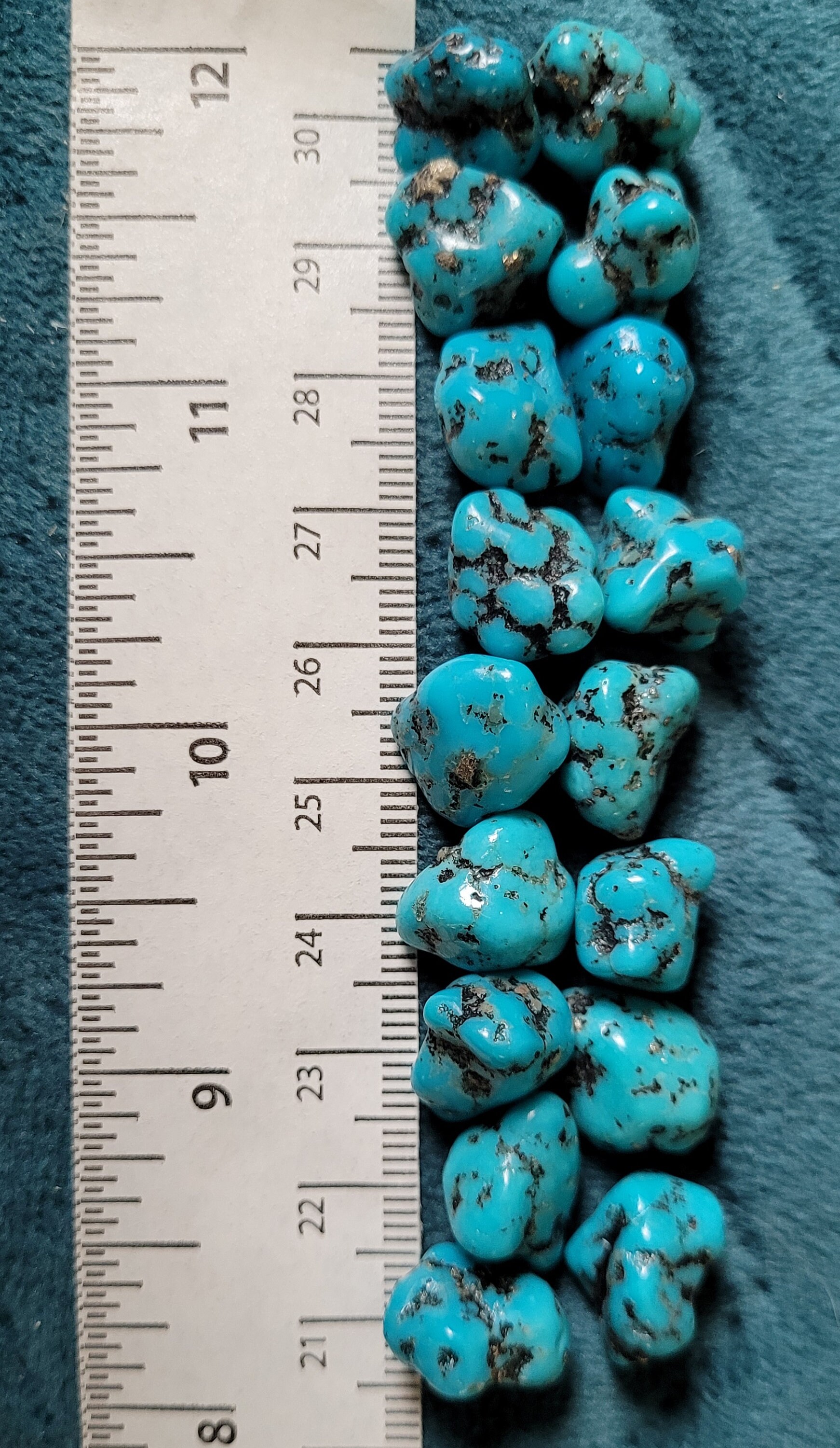 Mexican Campitos Stabilized Turquoise With Pyrite - Etsy