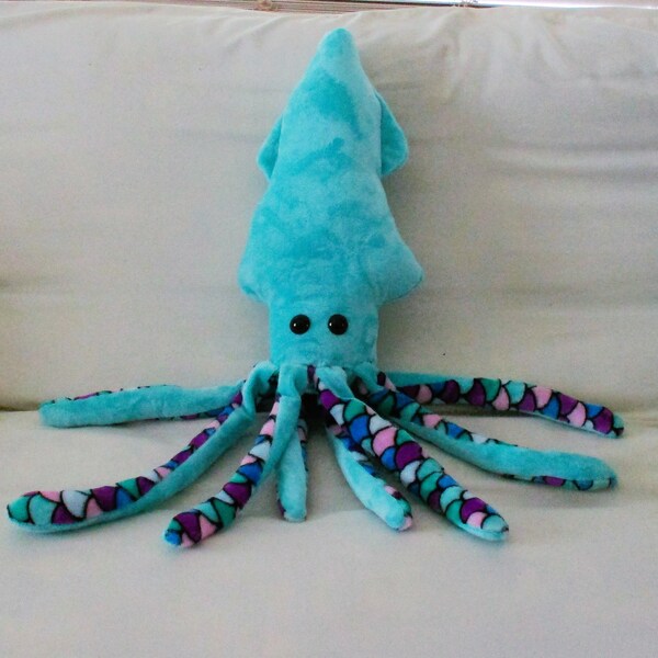 Squid Toy - Etsy